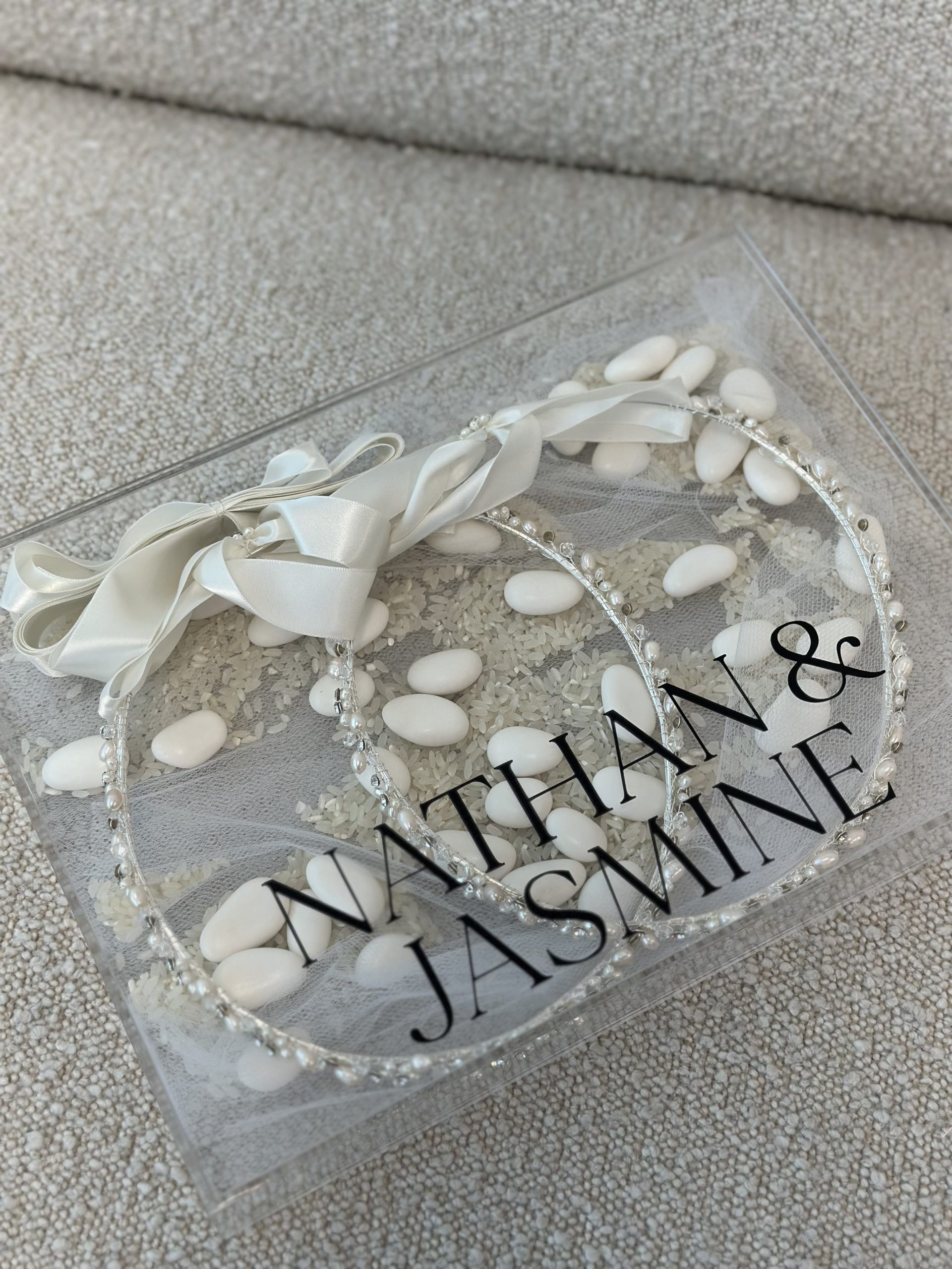 RECTANGLE ACRYLIC STEFANA BOX - The Luxx Co