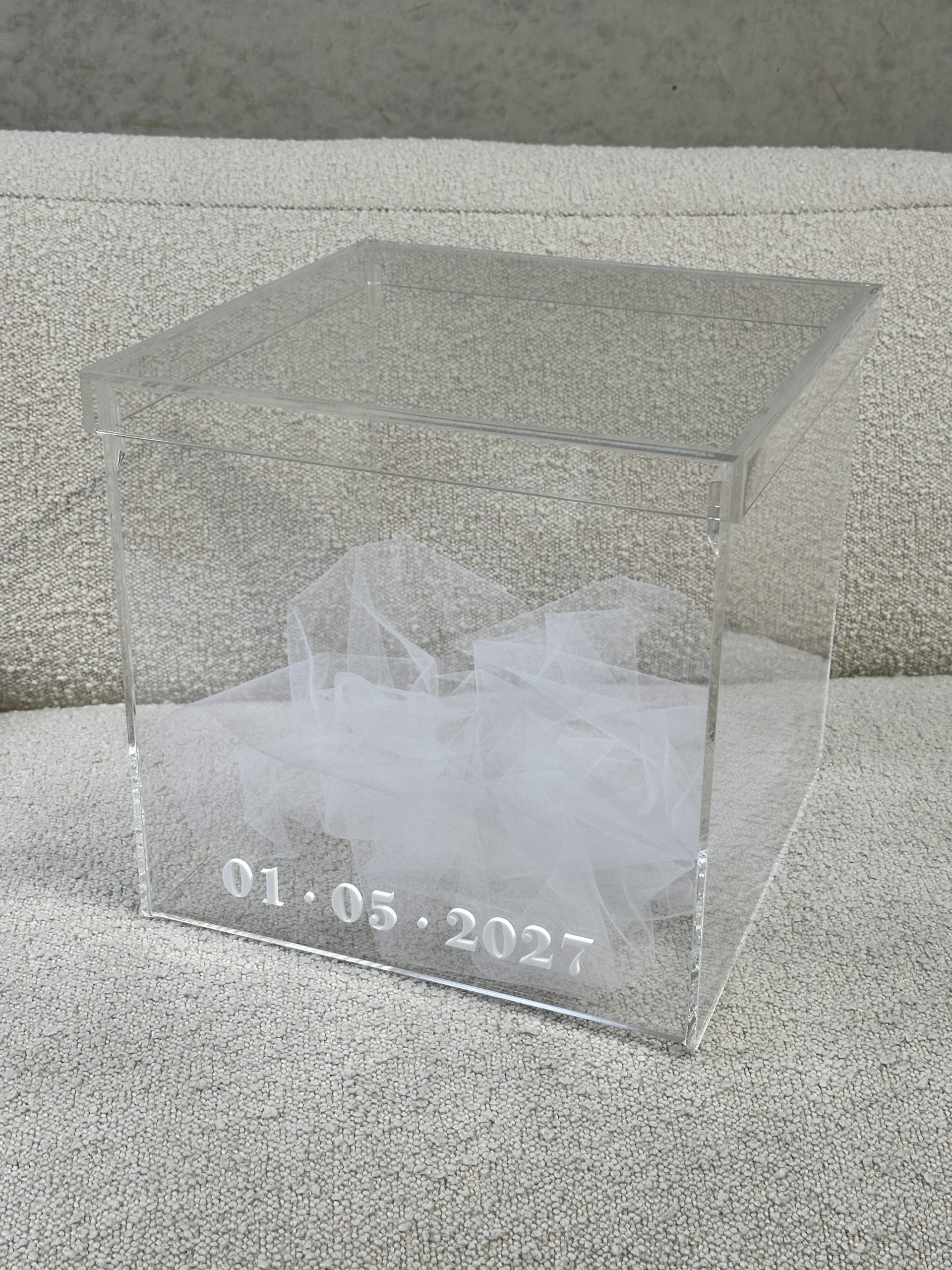 ACRYLIC SHOE BOX - The Luxx Co